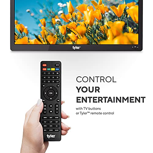 Tyler 16" Portable TV LCD Monitor Battery Powered Wireless Capability ...