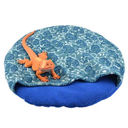 YUYUSO Extra Large Reptile Hide with Soft Pad 15 Inch Hide Habitat ...