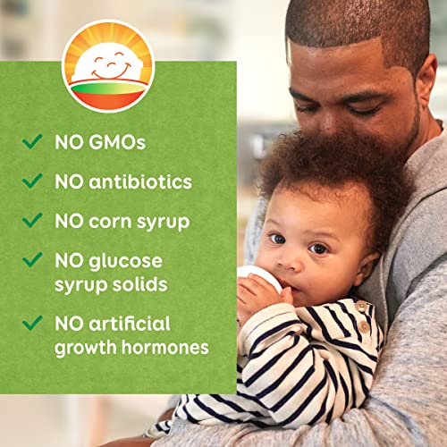 Happy Baby Organics Infant Formula, Milk Based Powder with Iron Stage 2, Packaging May Vary ...