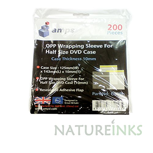 799695938063 UPC - 200 X Amps Opp Cd/Dvd 10mm Case Wrapping | UPC Lookup