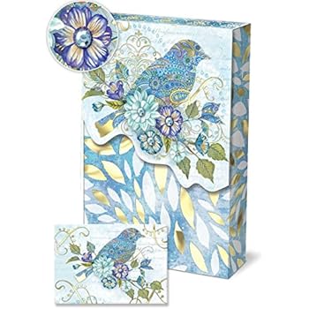 Amazon.com : Punch Studio Die-Cut Butterfly Note Cards -- Set of 10 ...