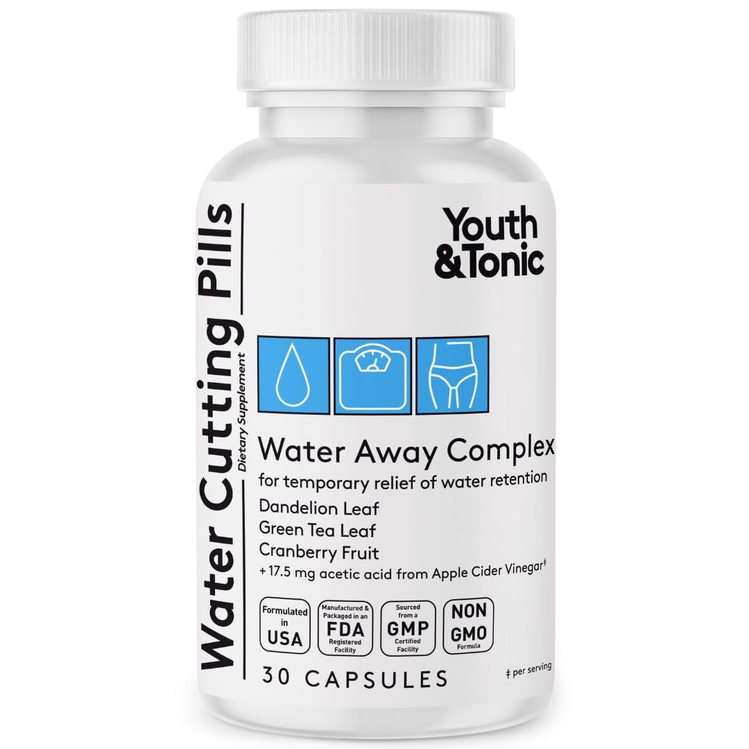 Mua Youth & Tonic Water Cutting Pills - Natural Diuretic Complex for ...