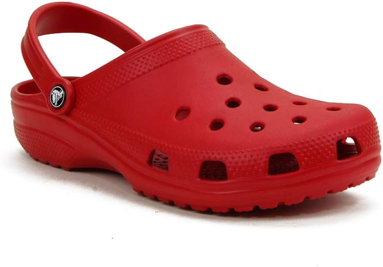 CROCS - Sandalen aus Gummi für Damen, Farbe: Rot, Größe: 22: Amazon.de ...