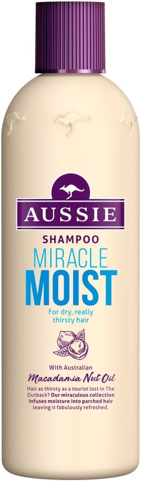 Aussie Miracle Moist Shampoo, 300ml: Amazon.co.uk: Beauty