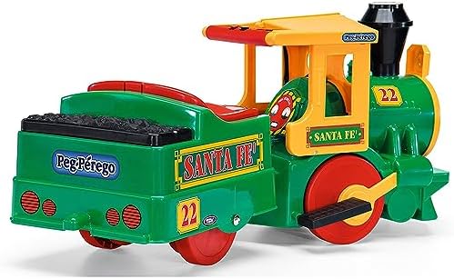 Peg Perego Santa Fé 6V Electric Ride-On Train for Toddlers – With Real ...