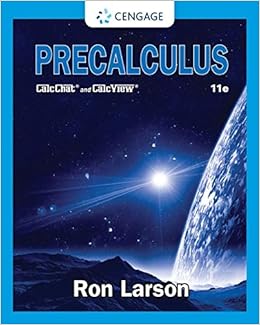 Precalculus: Larson, Ron: 9780357456996: Amazon.com: Books