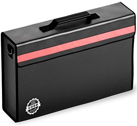 Fireproof Document Bag Large Box Size: 15 x 11" x 3” [2000°F – Grey ...