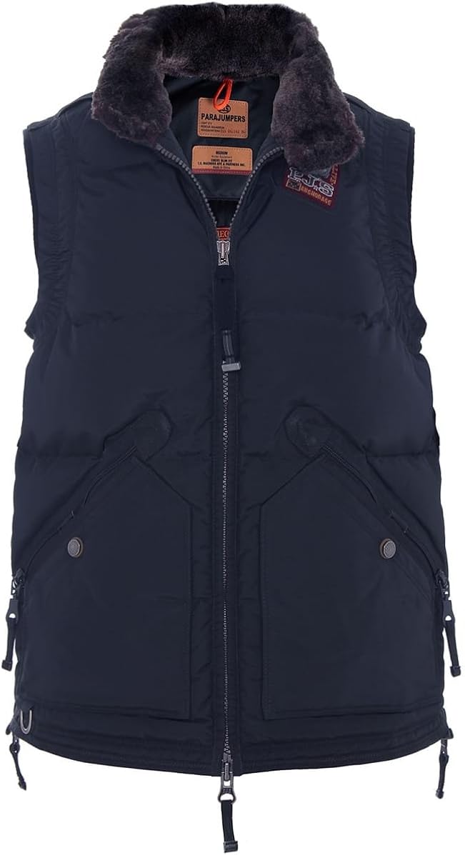 Parajumpers Kobuk wasserdicht Weste Anthrazit: Amazon.de: Bekleidung