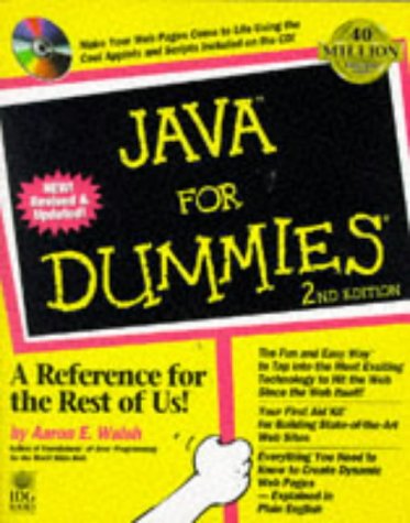 Java for Dummies (For Dummies Series): Walsh, Aaron E.: 9780764501401 ...