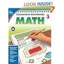 Math, Grade 3 (Interactive Notebooks): Carson-Dellosa Publishing ...