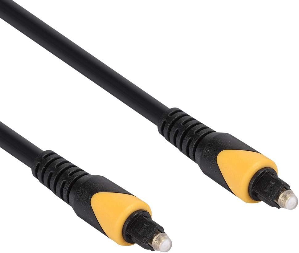 Cable de Audio óptico Digital, 2PCS 2m/6.6ft Cable de Audio de Fibra ...