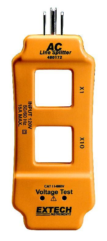 Extech 480172 AC Line Splitter : Amazon.ca: Patio, Lawn & Garden