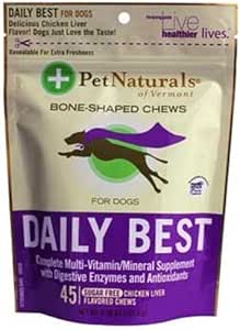 Amazon.com : Pet Naturals Daily Best for Dogs (45 tablets) : Pet ...