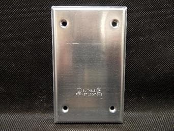 Red Dot CCB-FS 1 Gang Blank Cover FS Aluminum: Amazon.com: Industrial ...