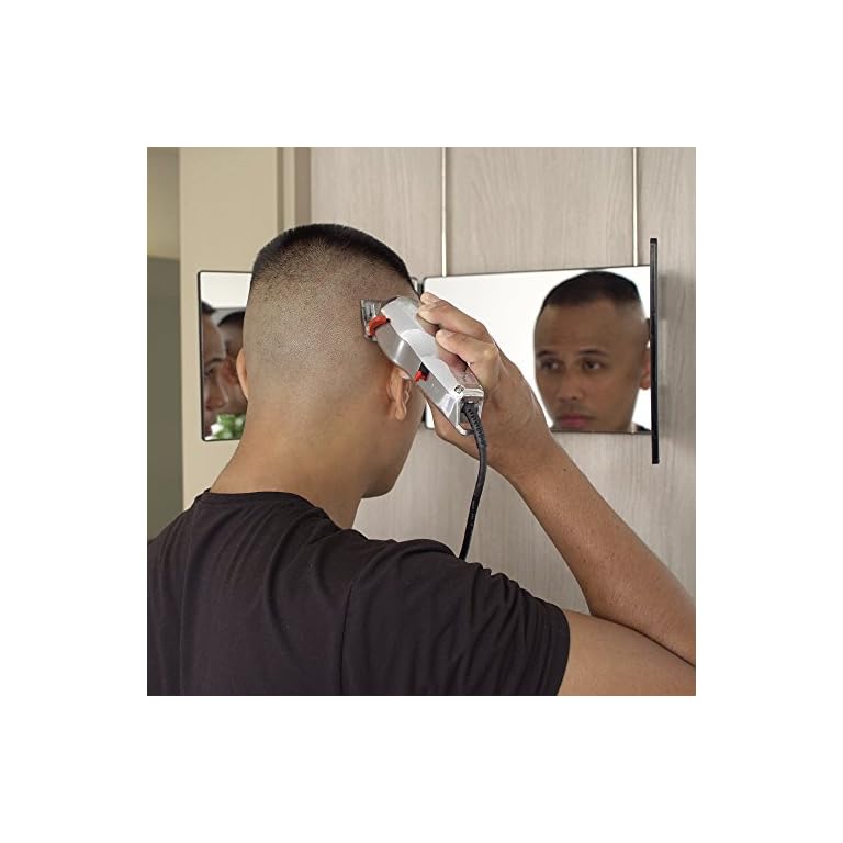3 Way Mirror Self Cut System Review - Professional Barber Clippers