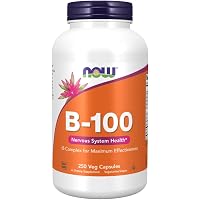 Now Foods | Vitamina B-100, 250 Cápsulas : Amazon.com.mx: Salud y ...