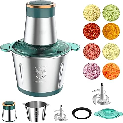 سعر 2L/3L Electric Mini Food Chopper Food Processor Meat Grinder,4 Bi-Level Blades,2-speed ...