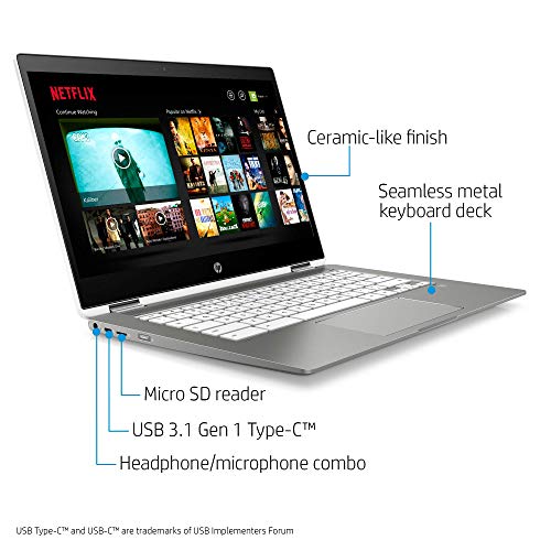 HP Chromebook X360 14 Inch HD Touchscreen Laptop Intel Celeron N4000 hp-chromebook-x360-14-inch-hd-touchscreen-laptop-intel-celeron-n4000