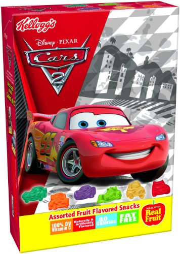 Kellogg's Disney Cars Fruit Snacks, 9-Ounce (Pack of 5) | Amazon price ...