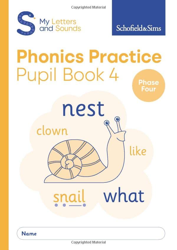 Amazon.com: My Letters and Sounds Phonics Phase Four Practice Pupil ...