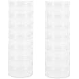 Amazon.com: 2pcs 7 Day Pill Organizer Case Tower Weekly Stackable Pill ...