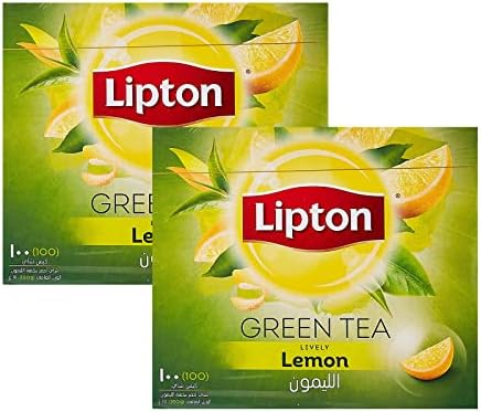 Lipton Tea Bag Lemon Green Tea ( 2 x 100 Bag ) price in UAE | Amazon ...