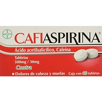 Cafiaspirina Tabletas Forte, 650 mg: Amazon.com.mx: Salud, Belleza y ...