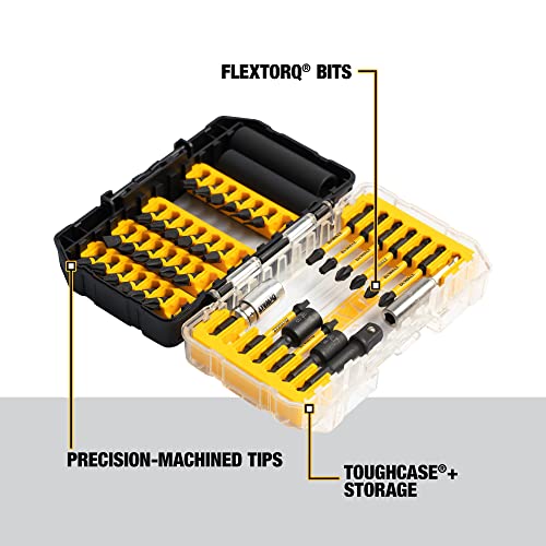 DEWALT FlexTorq Impact Driver Bit Set, 40 piezas (DWA2NGFT40IR)