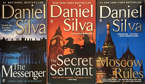 Gabriel Allon Series Book Set #6, #7 & #8: "The Messenger", "The Secret ...