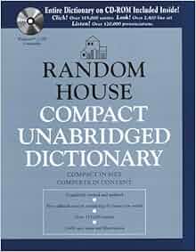 Amazon.com: Random House Compact Unabridged Dictionary (9780679449911 ...
