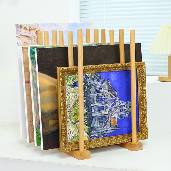 YIVIVEN Art Storage Rack, Art Canvas Storage, Artwork Storage, Canvas ...