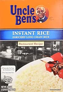 Amazon.com : Uncle Ben's Instant Rice, 24 Ounce : Dried White Rice ...