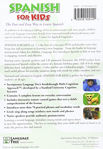 Spanish for Kids: Learn Spanish Beginner Level 1 | Pricepulse