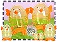 Amazon.com: Clear Orange Carrot Shaped Easter Eggs 3 Fillable Treat ...