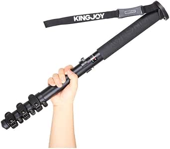 Amazon.com : Professional Camera Monopod Walking Stick Aluminum 4 ...