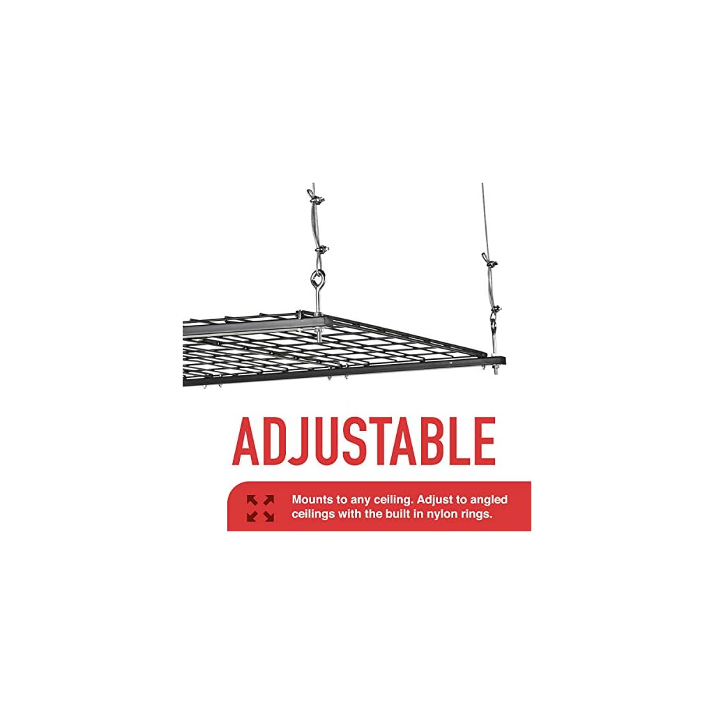 Racor - PHL-R, Garage Ceiling Storage Rack Lift - The Best Winch