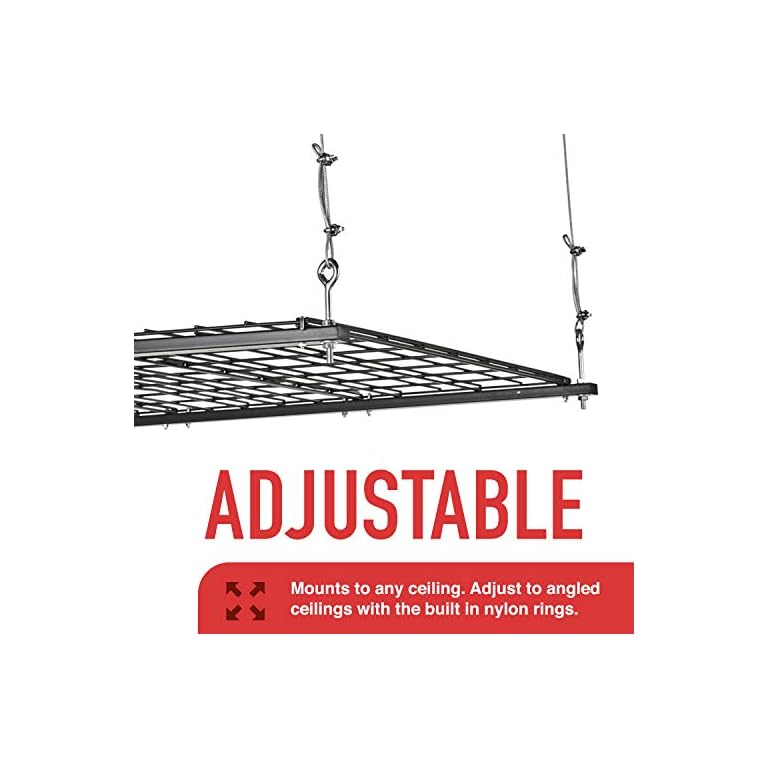 Racor - PHL-R, Garage Ceiling Storage Rack Lift - The Best Winch