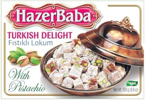 Hazer Baba Turkish Delight Pistachio Sweets- 250g price in UAE | Amazon ...