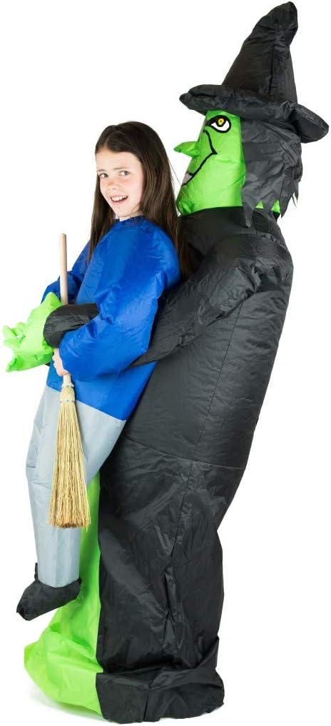 Bodysocks® Inflatable Witch Lift You Up Costume (Kids) - BigaMart