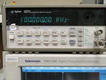 HP 33120A 15 MHz Function Waveform Generator: Amazon.com: Industrial ...