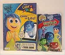 Disney*Pixar Inside Out Color & Play Come to Life in 3D! Paperback and ...