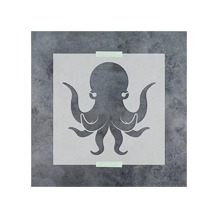 Octopus Stencil Printable