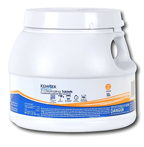 Buy Kem-tek 099 3-inch Chlorinating s For Pool And Spa; 3-pound; New ...