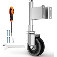 Shepherd Hardware 9798 8-Inch Pneumatic Gate Caster, 200-lb Load ...