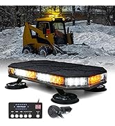 Amazon.com: Xprite Amber Yellow 36 LED Rooftop Emergency Strobe Lights ...
