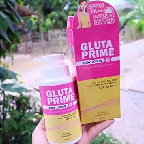 Buy Gluta Prime Intensive Lightening Body Lotion UVA/UVB SPF50 PA ...