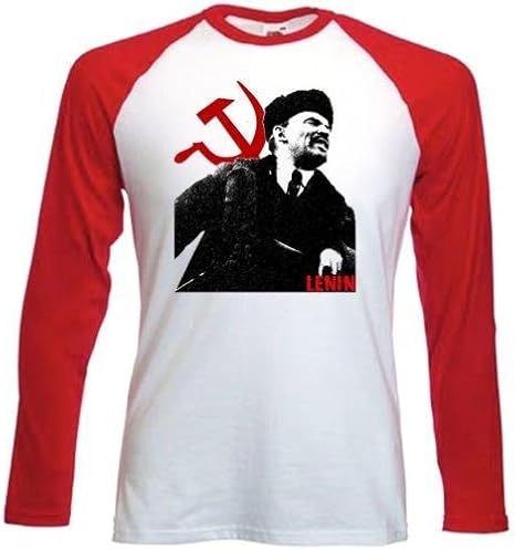 Lenin Soviet Union - Red Long Sleeves T-Shirt: Amazon.co.uk: Clothing
