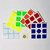 GAN 3x3 Speed Cube Full Bright Sticker Set, Puzzle Speed Cube Stickers ...