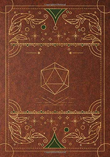 RPG journal: Mixed paper: Ruled, graph, hex: For role playing gamers ...