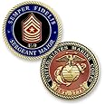 Amazon.com: Coins For Anything, Inc Marine Corps E9 Sergeant Major Coin ...